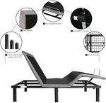 Giantex Adjustable Bed Review - thecloudreviewer.com